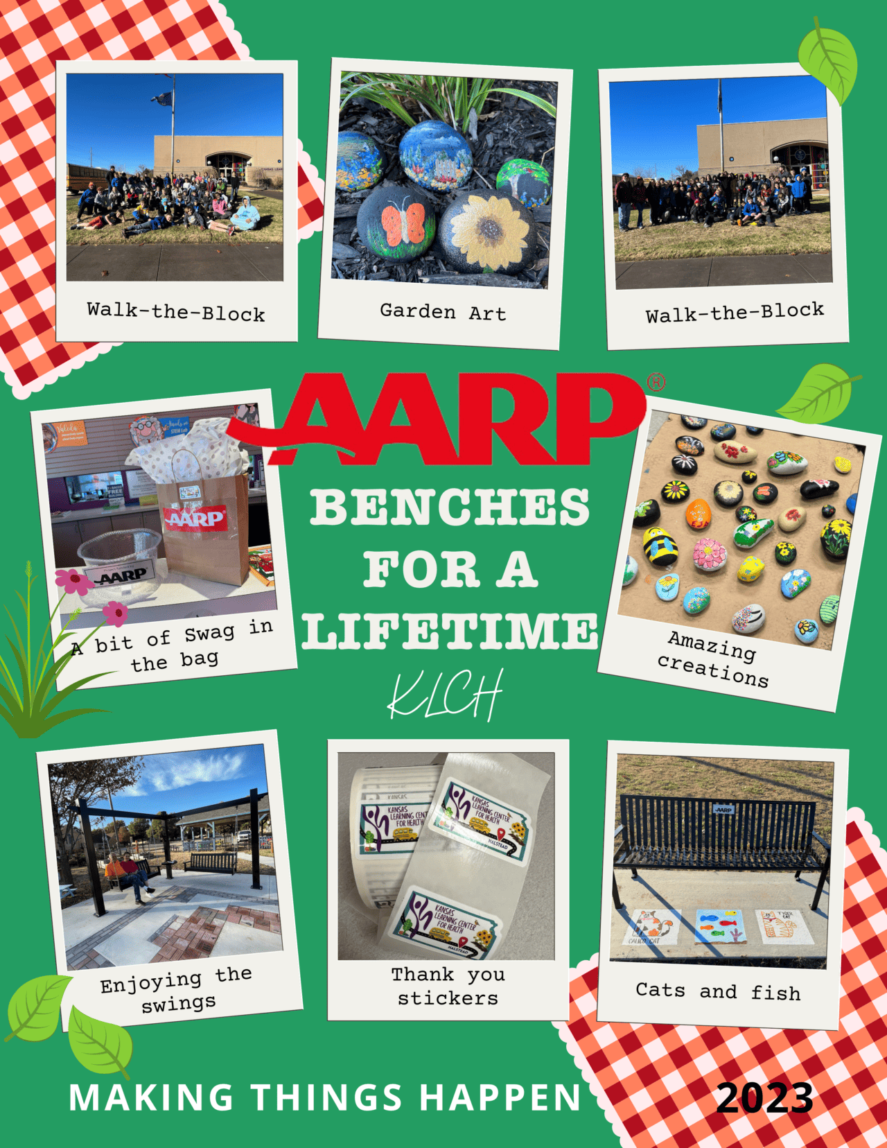 AARP Benches For A Lifetime Project | Kansas Learning Center for Health
